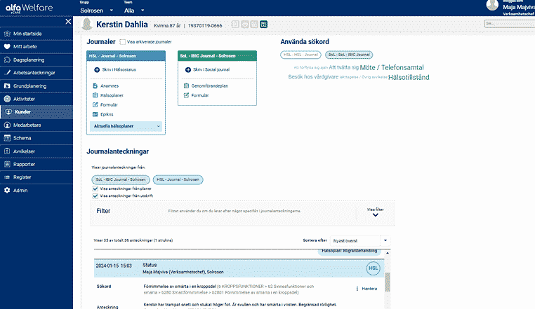 SuperWelfare - Alfa eCare